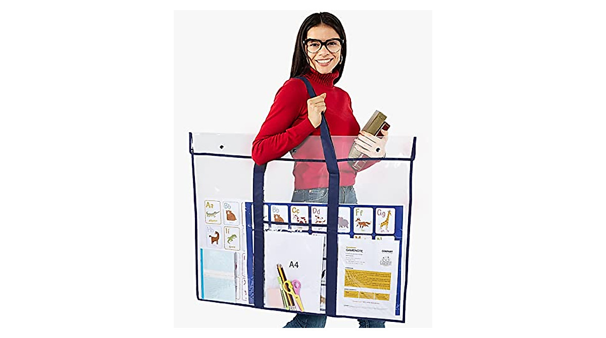 Organize Posters & Art: Large Storage Bag 2 Pack for Classroom