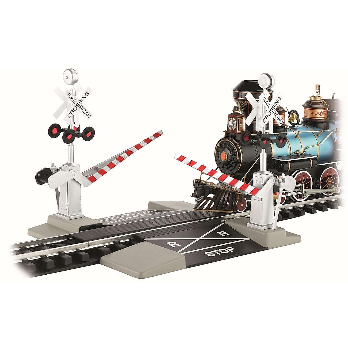 Bachmann Industries Large "G" Scale Steel Alloy Track with Operating Crossing Gate