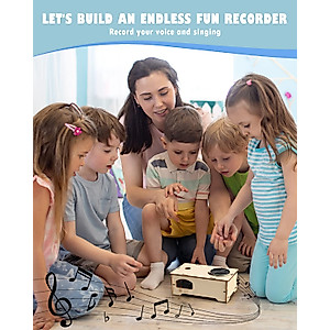 4 Set STEM Kits, Science Experiment STEM Projects for Kids Age 8-12, Model Car Kit, Educational Building Kits,3D Wooden Puzzles, DIY STEM Toys, Birthday Gift for Boys and Girls Ages 8 9 10 11 12