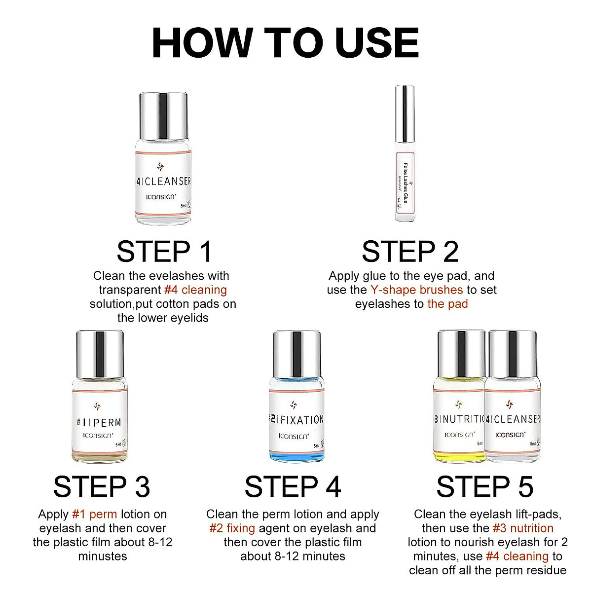 2024 Upgraded Lash Lift Kit, Eyelash Perm Kit, Professional Curling Lash Extension kit, Semi-Permanent Curling Perming Wave Suitable for Salon & Home Use