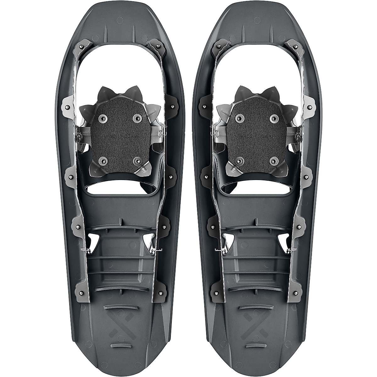 Retrospec Drifter Plus 23/25 Inch Backcountry and Mountaineering Show Shoes, Durable All Terrain with Secure Double Ratchet Binding, Steel Toe Crampons, and Heel Lifters for Winter Hiking