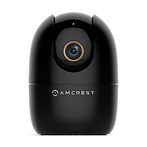 Amcrest 4MP WiFi Camera Indoor, Dog Camera, Sound & Baby Monitor, Human & Pet Detection, Motion-Tracking, w/ 2-Way Audio, Pan/Tilt Wireless IP Camera, Night Vision, Smart Home ASH41-B