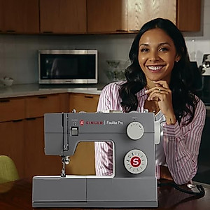 SINGER | 4411 Heavy Duty Sewing Machine With Accessory Kit & Foot Pedal - 69 Stitch Applications - Simple & Great For Beginners