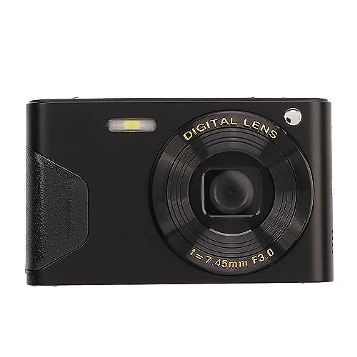 Digital Camera, 1080P 30MP 8X Zoom Auto Focus Timing Function 2.7in TFT Screen Vlogging Camera, 650mAh Compact Point and Shoot Cameras with Tripod Spiral Port