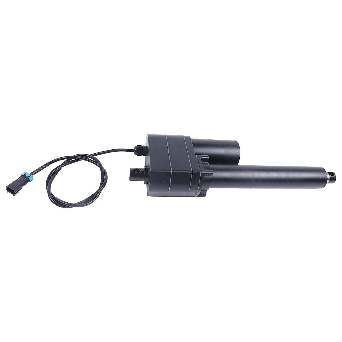 WQSING 2000 lbs 8 in 12V High Force Linear Actuator Compatible with Industrial Agriculture Brushed DC Electric Motor Stainless Steel Stroke PA-17-8-2000 Adjustable DIY