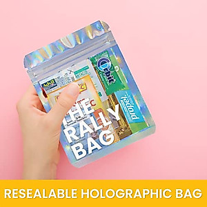 Real Vitamins The Rally Bag - 1 Pre-Filled Hangover Kit for Bachelorette Party Favors, 21st Birthdays, Weddings, Corporate Events | 7 Piece Hangover Supplies & Bag (1 Kit)