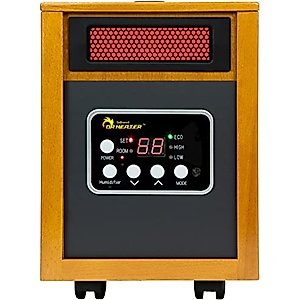Dr. Infrared Heater Portable Space Heater with Humidifier, 1500-Watt