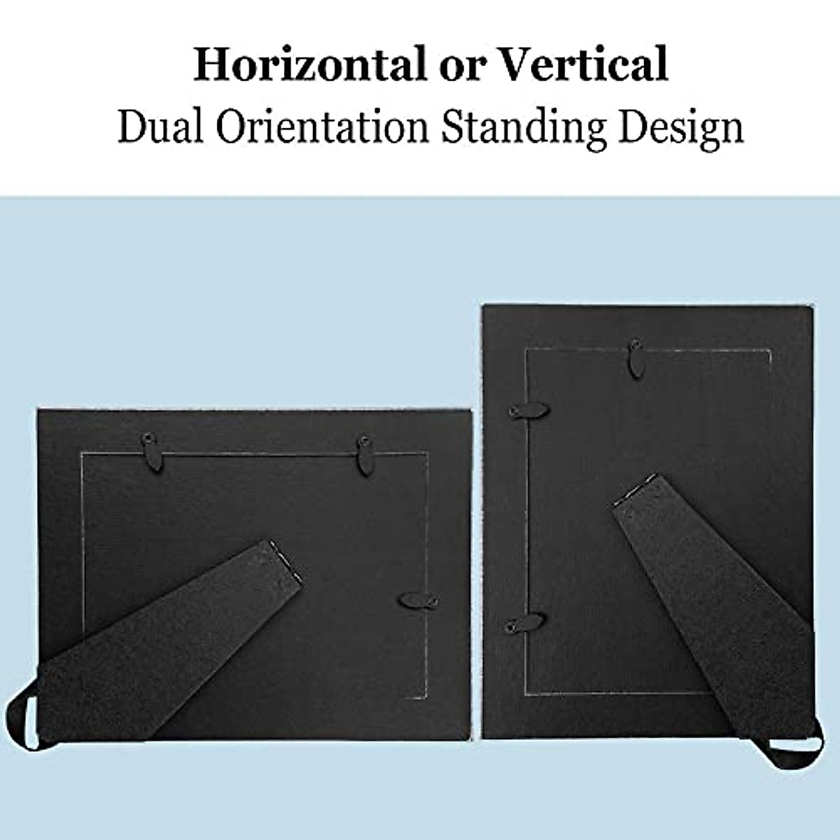 ZBEIVAN 8x10 Picture Frames 3-Pack Ornament Sparkling Glass Silver Glittery Mirrored Edge Vertical Horizontal Desk Tabletop Standing 10x8 Photo Frame