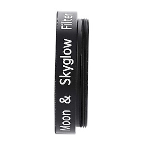 Eyepiece Filter,1.25 Inch Sky Glow & Moon Filter Telescope Accessories for All 1.25 Inch Astronomical Telescope Eyepiece, Cuts Light Pollution