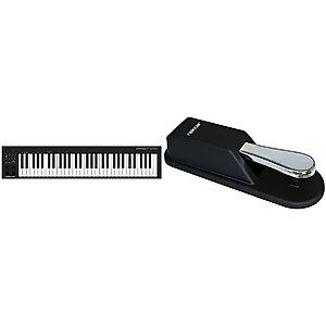 Nektar, 61-Key Impact GX61 Controller Keyboard & Nektar Sustain Pedal, 3.15 x 3.86 x 11.42 inches (NP-2)