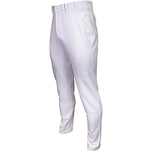 Marucci Sports - Adult Elite Tapered Pant White, White, Adult Small, Elite Pants, Men's Apparel (MAPTTST-W-AS)