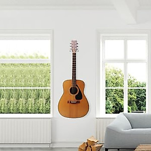 1 Set Guitar Hanger Hook Clear Acrylic Guitar Wall Mount Bracket Holder Stand with Screw for Electric Acoustic Guitar Ukulele Accessory