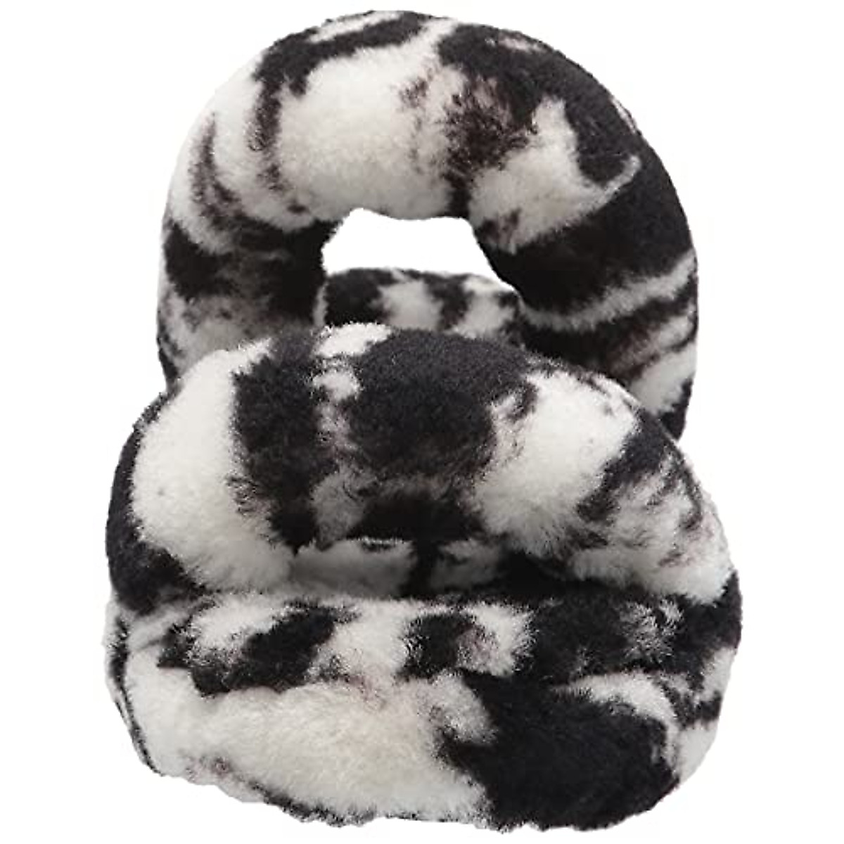 UGG Women's OH Yeah Marble Slipper, Black, 8