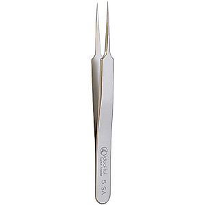 Ideal-tek Tweezers, Stainless Steel Anti-Magnetic, Style 5, 4-3/8 Inches | TWZ-312.22