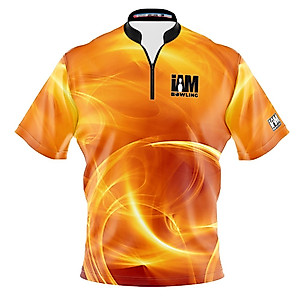 Logo Infusion Dye-Sublimated Bowling Jersey (Sash Collar) - I AM Bowling Fun Design 2019 - NO Logo (X-Large) Multicolored