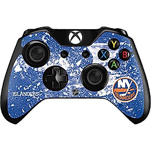 Skinit Decal Gaming Skin Compatible with Xbox One Controller - Officially Licensed NHL New York Islanders Frozen Design