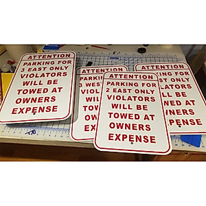 12” x 18” Metal Sign Blank – White Aluminum - .040” (5)