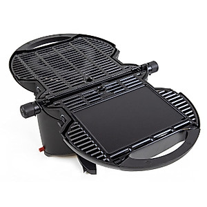 nomadiQ Portable Gas Grill + Protective Sleeve + Griddle