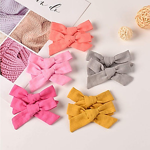 20 Pieces Baby Girls Hair Bows Clips Hair Barrettes Accessory for Babies Infant Toddlers Kids in Pairs