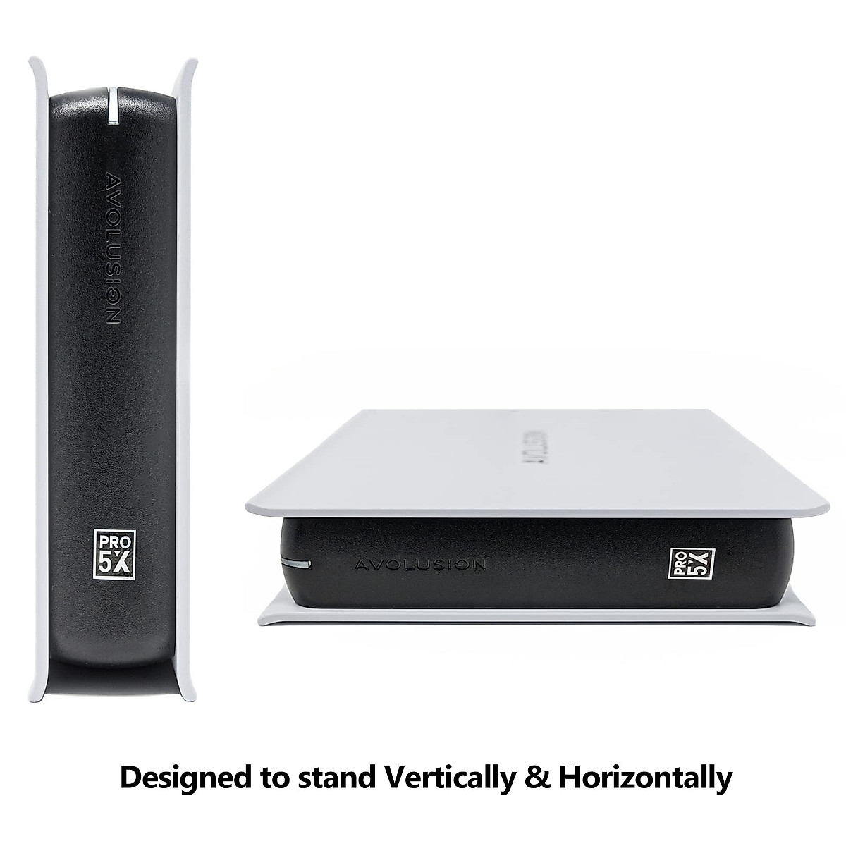 Avolusion PRO-5X Series 8TB USB 3.0 External Gaming Hard Drive for PS4 Original, Slim & Pro (White)