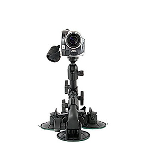Delkin Devices Fat Gecko Triple Suction Camera Mount (DDMNT) , Black