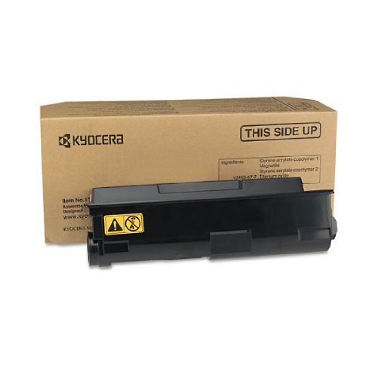 Kyocera 1T02LZ0US0 Model TK-172 Black Toner Cartridge, Compatible with ECOSYS P2135d, ECOSYS P2135dn, FS-1320D and FS-1370DN Printers; Up to 7200 Pages Yield