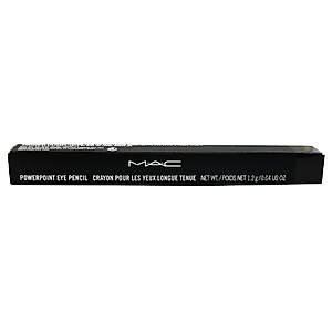 M.A.C. MAC Powerpoint Eye Pencil Engraved, Black,1 Count (Pack of 1)
