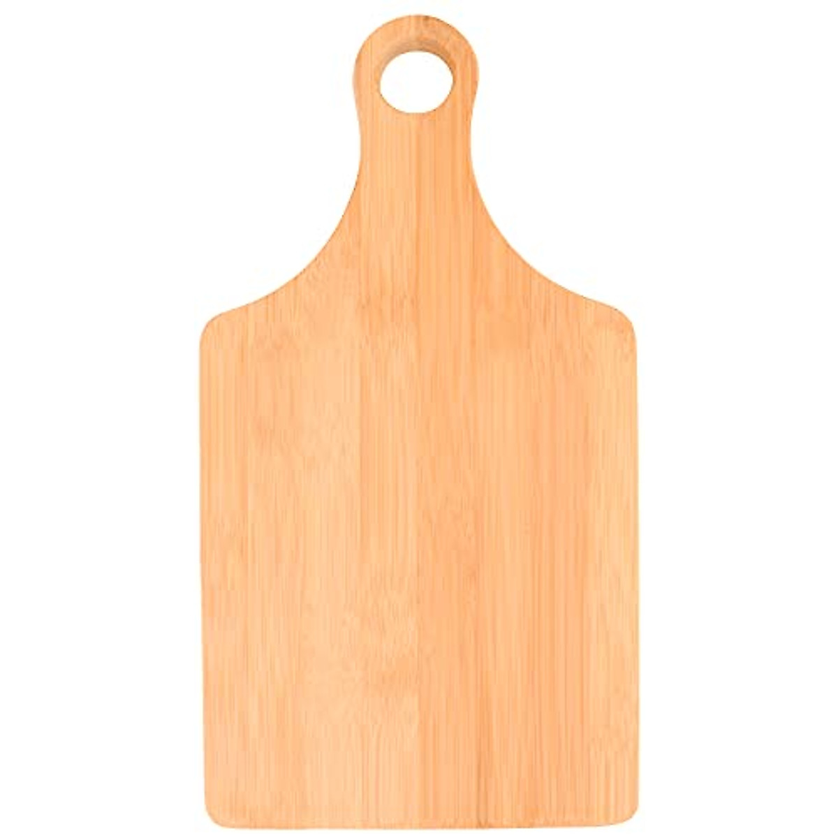 Customized Boating Gift Nautical Boat Name Anchor Personalized Paddle Shaped Bamboo Cutting Board