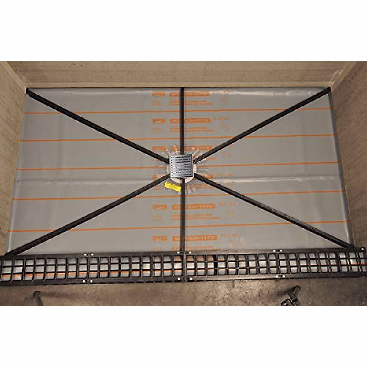 Quick Pitch and Pre Pitch Shower Slope System with Universal Center Drain Kit and Weep Hole Protector