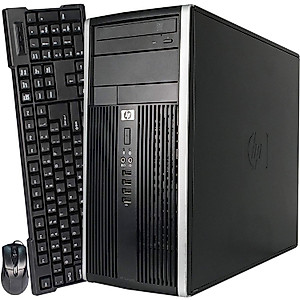 HP Elite 8300 Tower Flagship Business Desktop Computer (Intel Quad-Core i7-3770 up to 3.9GHz, 8GB RAM, 2TB HDD+ 240GB SSD, DVD, WiFi, VGA, DisplayPort, Windows 10 Professional) (Renewed)