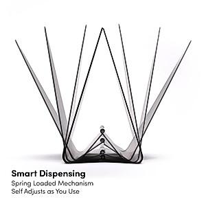 xympo Napkin Holder, Self-Adjusting Paper Napkin Dispenser