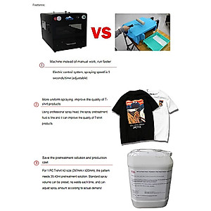 H-E 110V DTG Pretreatment Machine for DTG Printers, DTG Spray Pretreatment Machine