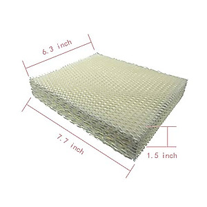 2-Pack Humidifier Replacement Filter T for Honeywell HEV615 and HEV620 Humidifier Wicks,Compatible with Part # HFT600