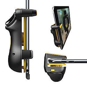 CfoPiryx Gamepad Joystick, Adults Kids High Frequency Better View Shooting Game Tablet Trigger Gamepad Joystick For IPad, Suitable for Home, Travel, Bedroom, Living Room and So On