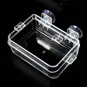 Hamiledyi Reptile Feeder Dish Lizard Anti-Escape Food Dish with Suction Cup Gecko Feeding Cup Chameleon Bowl Reptile Terrarium Accessories for Iguana Bearded Dragon Gecko Snakes Chamelon