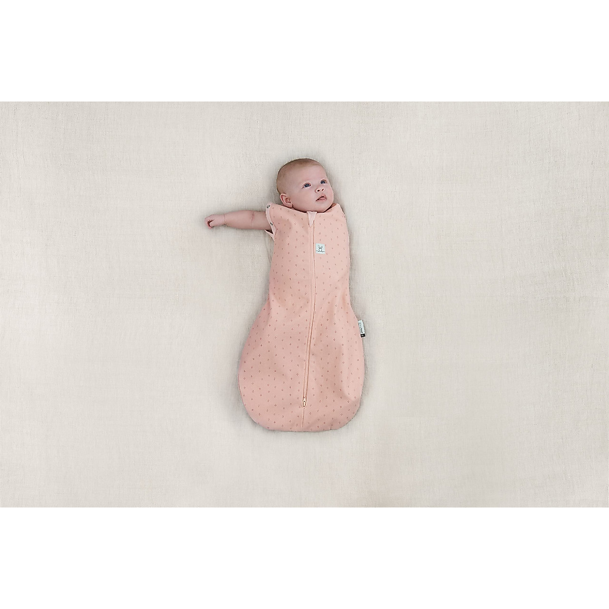 ergoPouch 0.2 TOG Cocoon Baby Sleep Sack 3-6 Months, Swaddle Sleeping Bag, Temperature Control Wearable Blanket (Berries)