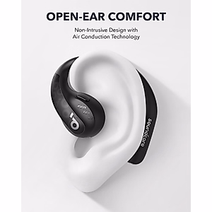 Soundcore by Anker AeroFit Pro Open-Ear Headphones with Life Q20 Noise Cancelling Headphones, Ultra-Comfort, Secure Fit, Ergonomic Design, Rich Sound with LDAC, IPX5 Water-Resistant, 46H Playtime
