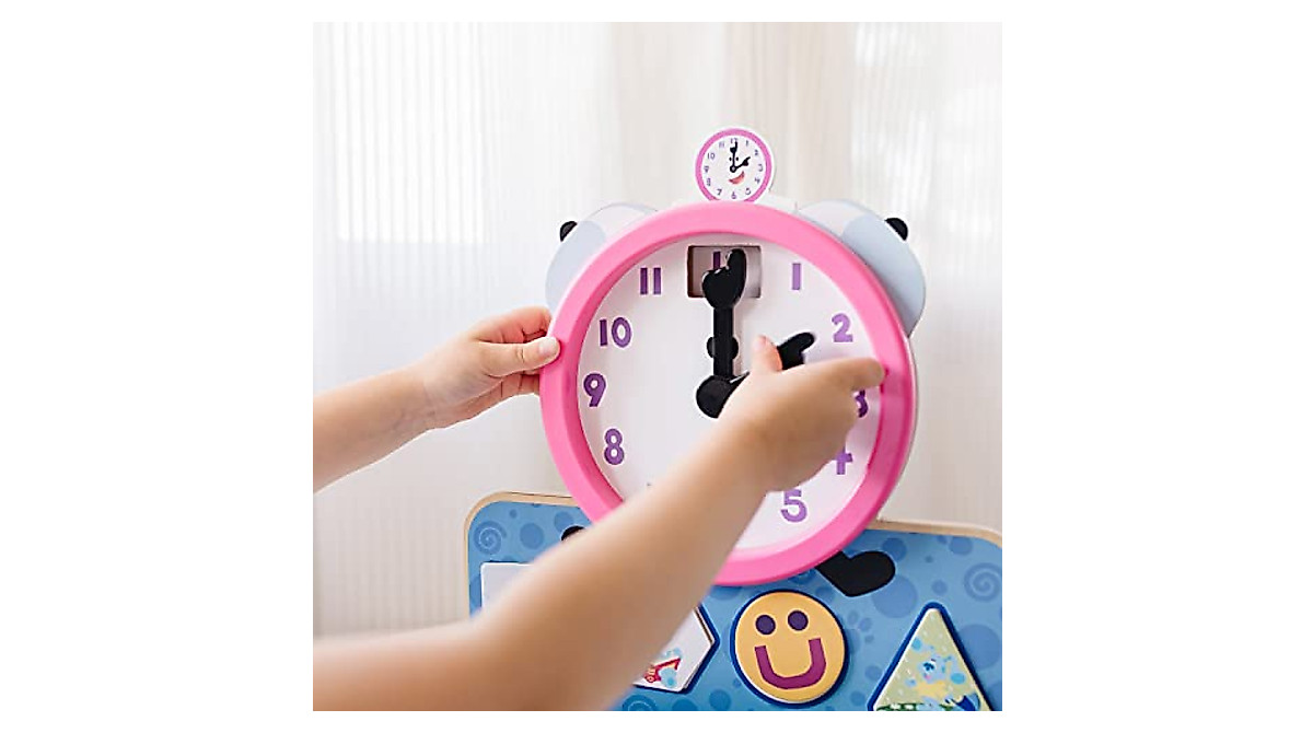 Melissa & Doug Tickety Tock Clock Toy for Preschoolers