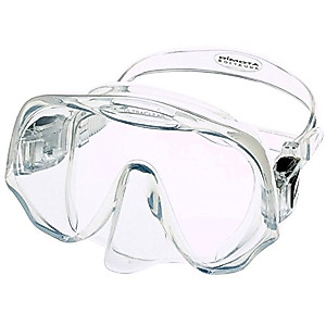 Atomic Aquatics Scuba Diving Frameless Mask, Clear, Standard Fit