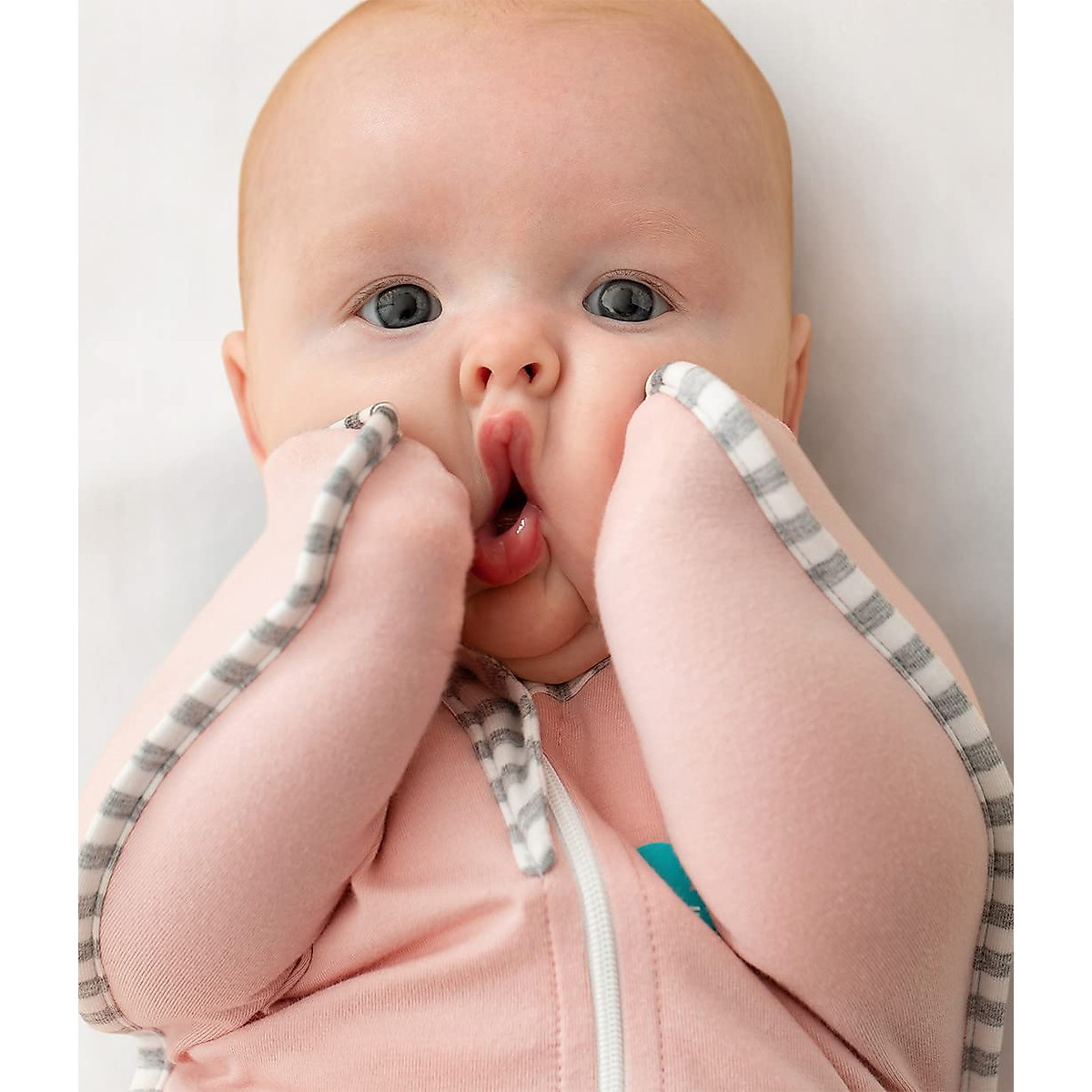 Love to Dream Swaddle UP, Baby Sleep Sack, Self-Soothing Swaddles for Newborns, Improves Sleep, Snug Fit Helps Calm Startle Reflex, New Born Essentials for Baby, 8-13lbs, Pink