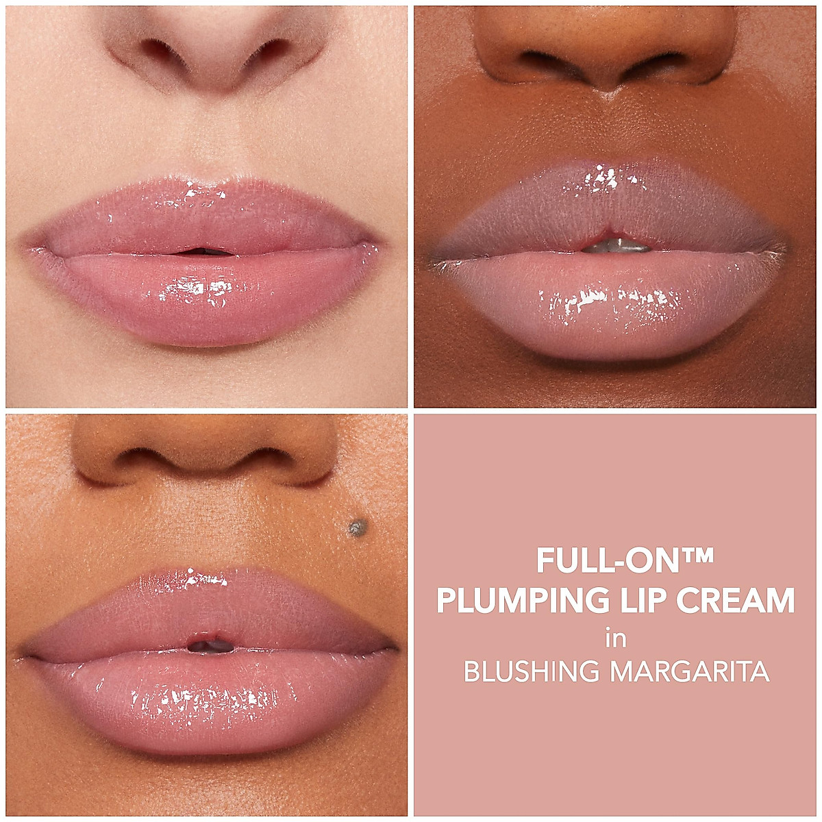 BUXOM Full-On Plumping Lip Cream, Blushing Margarita