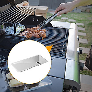 AJinTeby Adjustable Grease Tray with Catch Pan, 23.6"-31.6" Universal Drip Pan for Nexgrill, Charbroil, Kenmore, Dyna Glo, Expert Grill, BHG and More 3/4/5 Burner Gas Grills Grease Pan