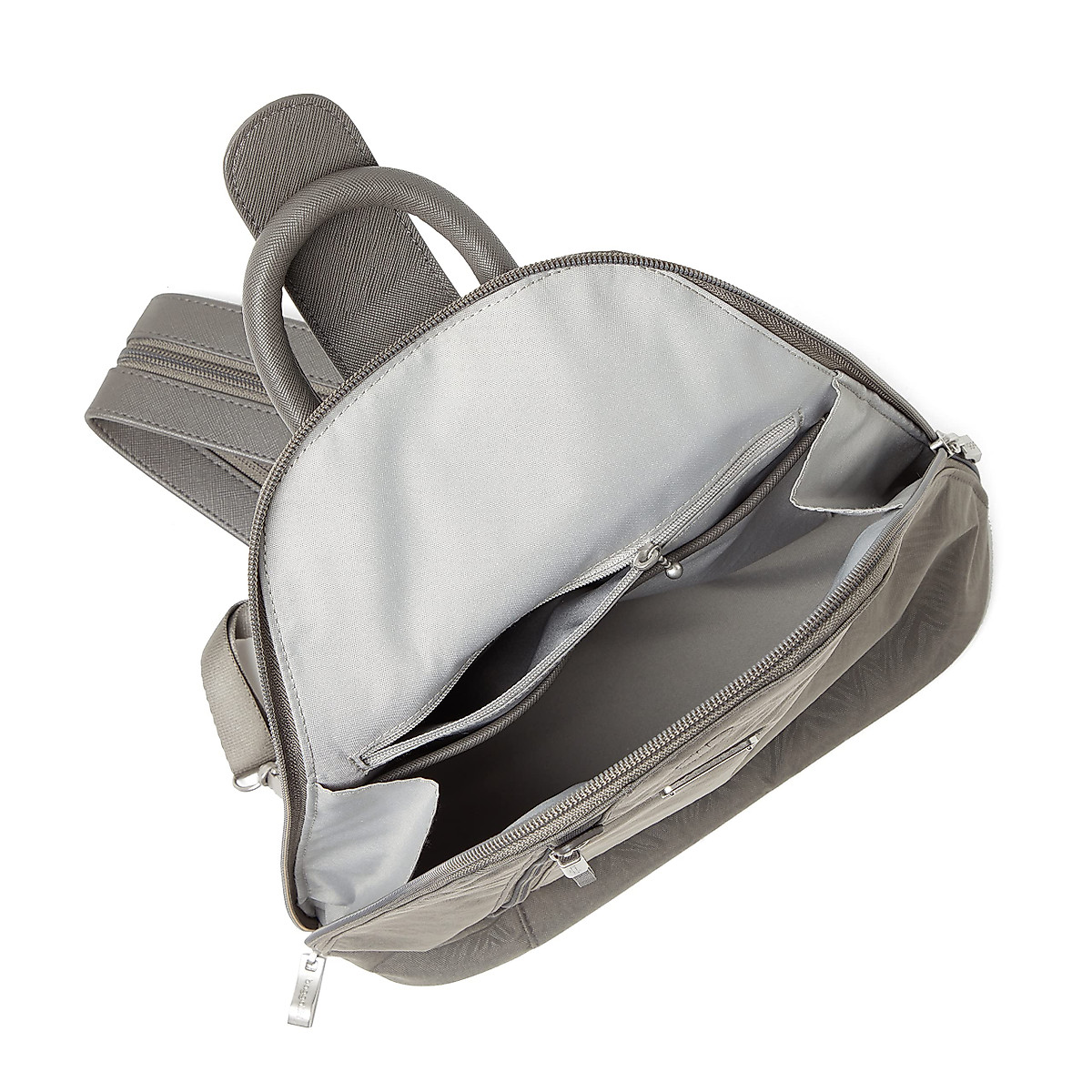 Baggallini Women's Metro Backpack, Pewter Zebra, One Size