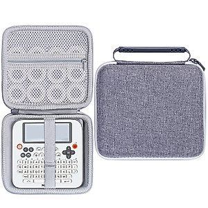 Aenllosi Hard Storage Case Compatible with Makeid E1 Label Maker and 12PCS Label Printer Tape Rolls and USB Charging Cable,Portable Label Machine Holder(Case Only)
