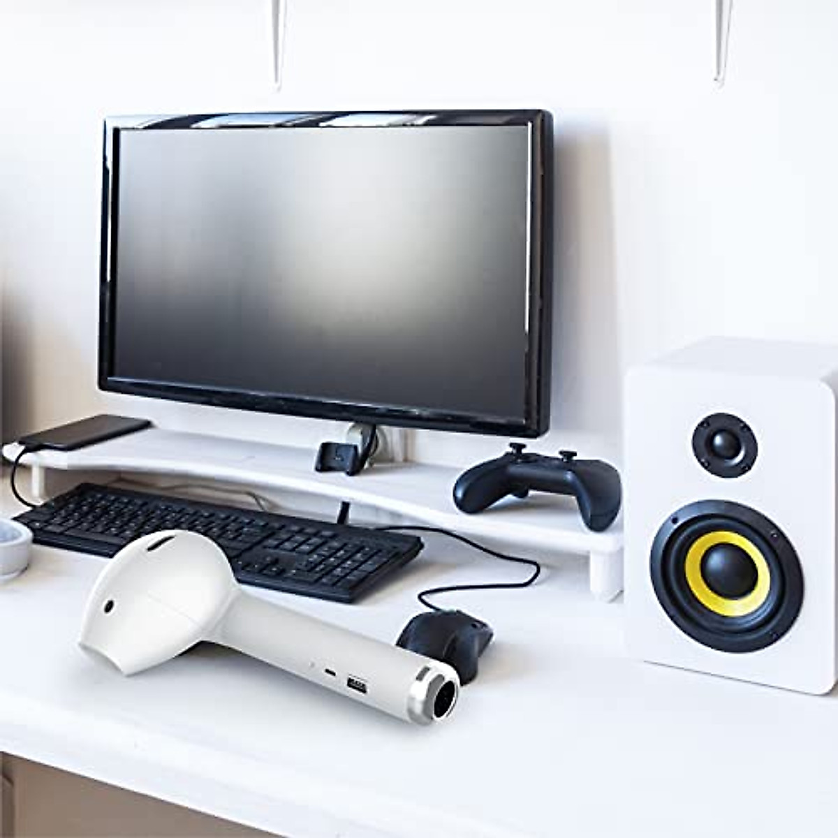 Coby True Wireless Speaker Bluetooth Speaker, 3W, FM Radio, Hi-Quality Sound & Bass, 33 Ft Wireless Range, Built-in Mic, Light and Compact Bluetooth Speakers