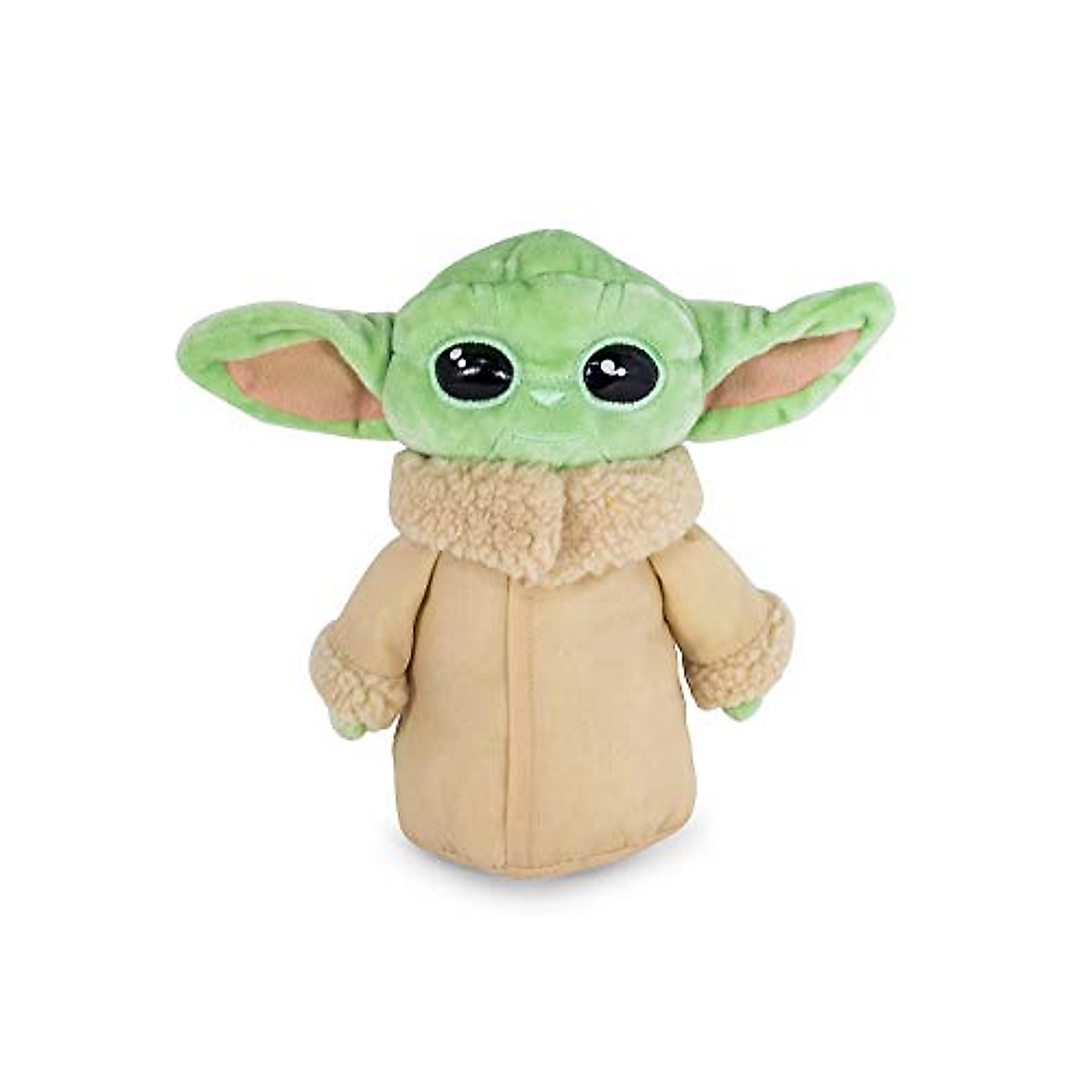 STAR WARS: The Mandalorian The Child 8-Inch Small Plush Toy with Pocket Zipper | Baby Yoda Plush Clip-On Doll | Super Soft Stuffed Animals Plushie