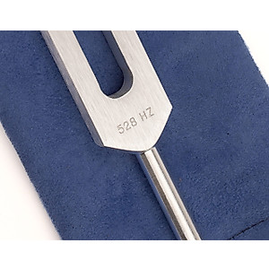 528 hz Tuning Fork for Healing and Health by Omnivos, Solfeggio Frequency for Awareness, Emotional and Spiritual Meditation, Made in The USA