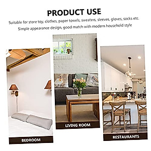 NOLITOY Storage Box blanket for kids socks organizer clothes organizer for closet Foldable Storage Case foldable storage cube dresser drawer organizer Container Bin Foldable Container