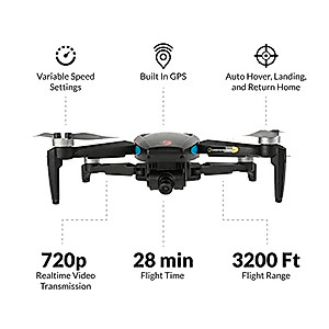 VTI FPV Duo Camera Racing Drone with Flight Immersive Goggles for Adults and Kids, Photo, Video, FPV drone, Easy to Use Controls, 28 Minute Flight Time