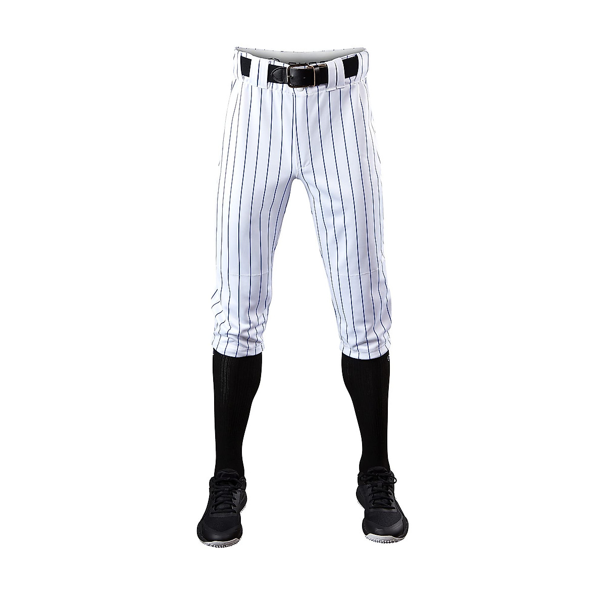 EvoShield Men's Salute Pinstripe Knicker Pant - Team White/Navy, Size Small